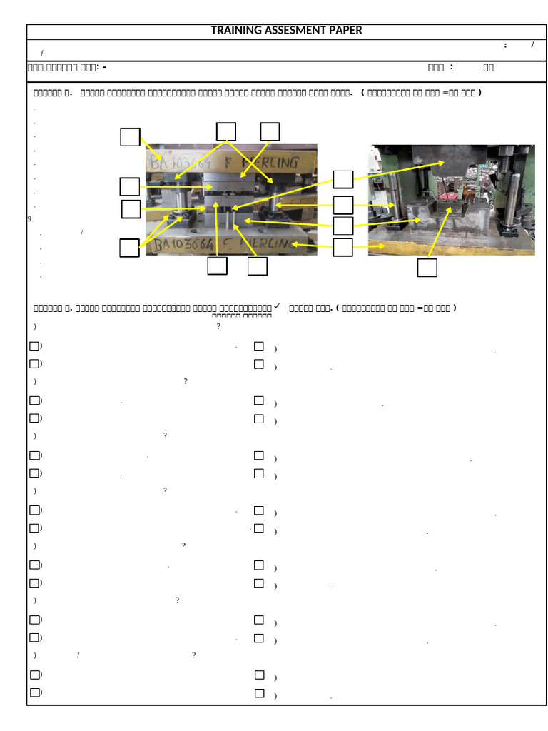Training Assesment Paper | PDF