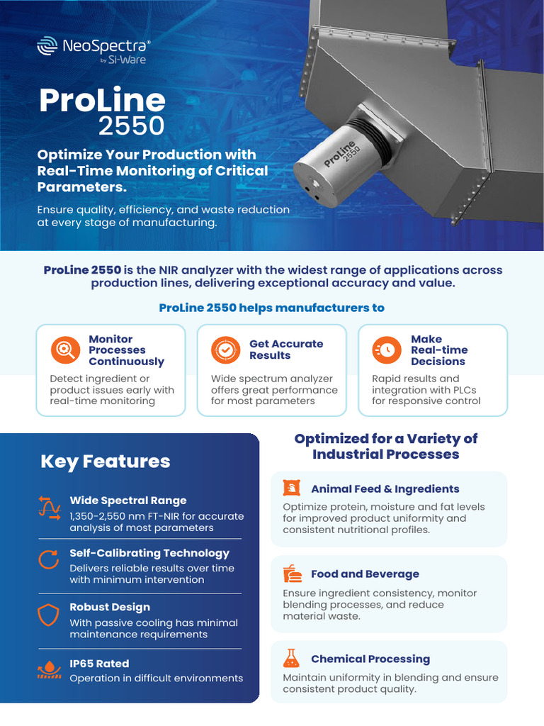 ProLine 2550 | PDF | Infrared