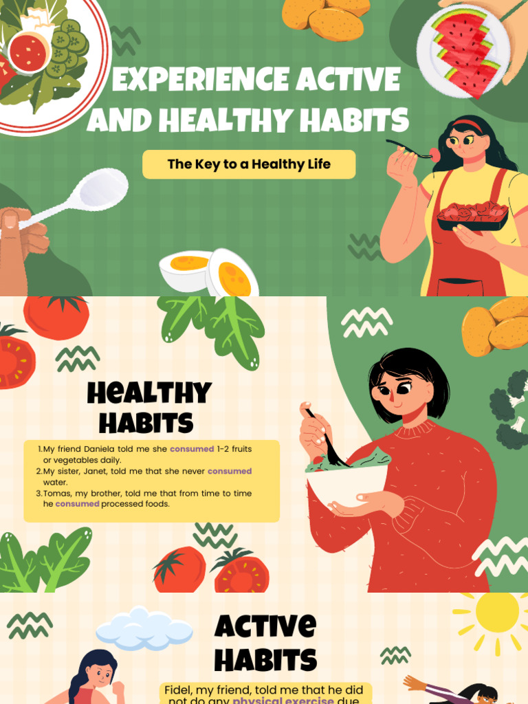 Healthy Habits for Active Living | PDF