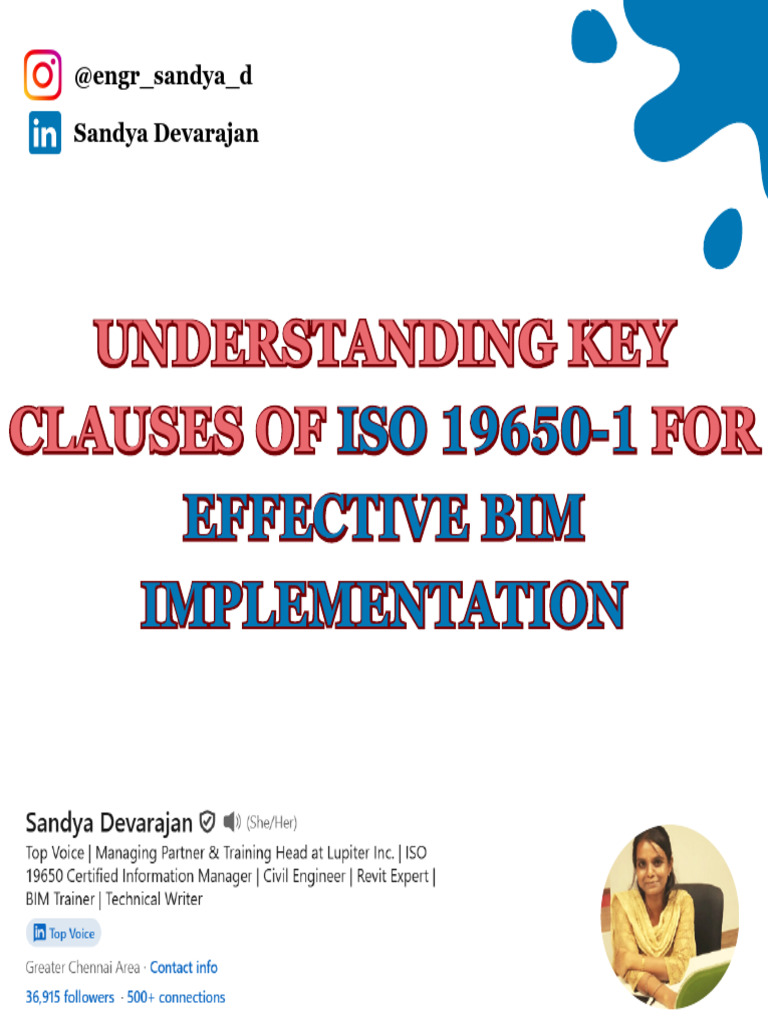 Understanding Key Clauses of Iso 19650-1 For Effective Bim Implementation | PDF