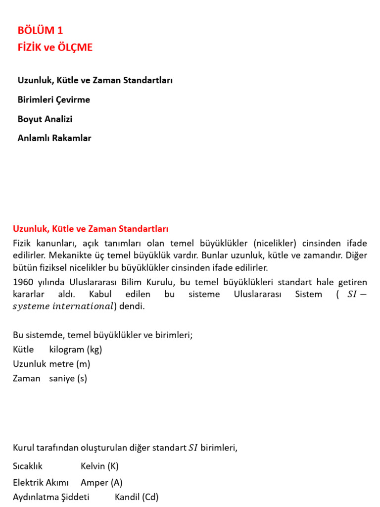 FİZİK | PDF
