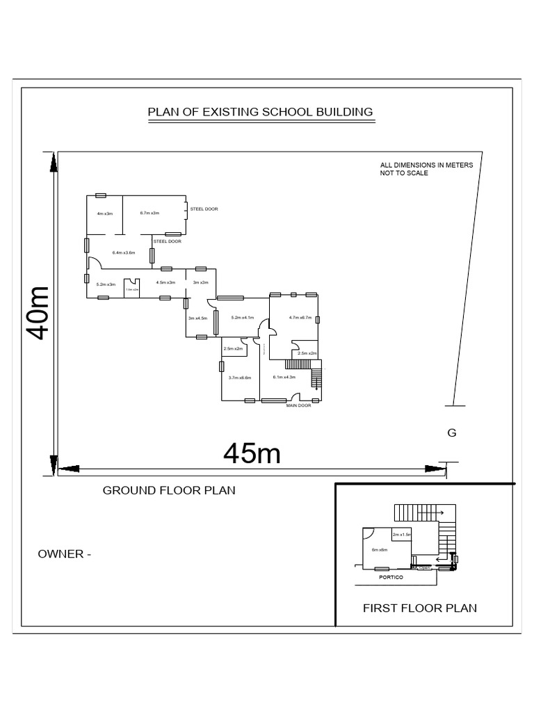 School Building Floor Plan Overview | PDF