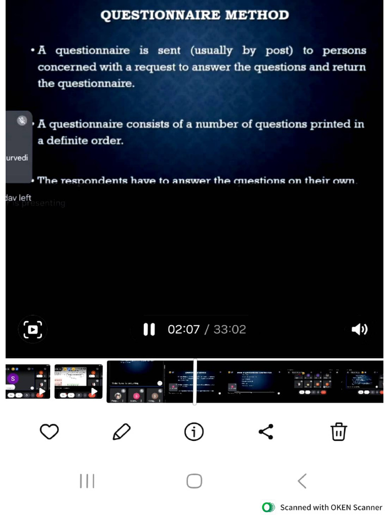 Questionare An Interview | PDF