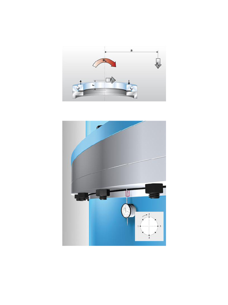 Measuring Crane Tilting Clearance - Rocking Test | PDF | Bearing ...