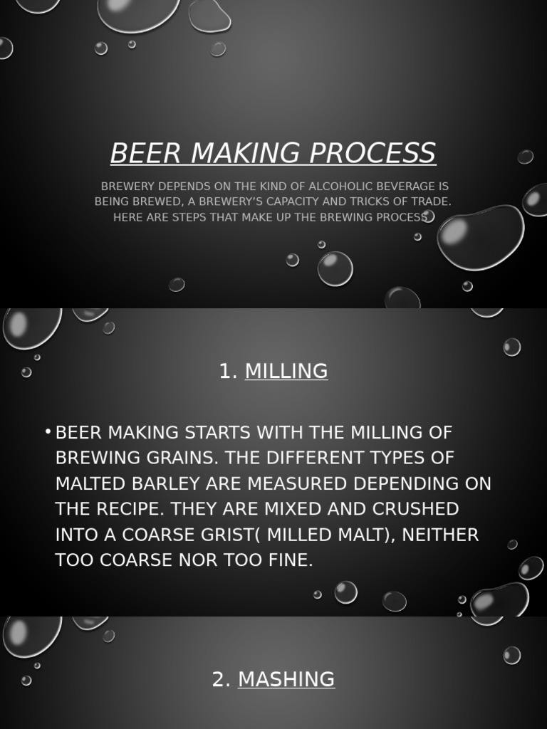 Step-by-Step Beer Brewing Guide | PDF | Brewing | Beer