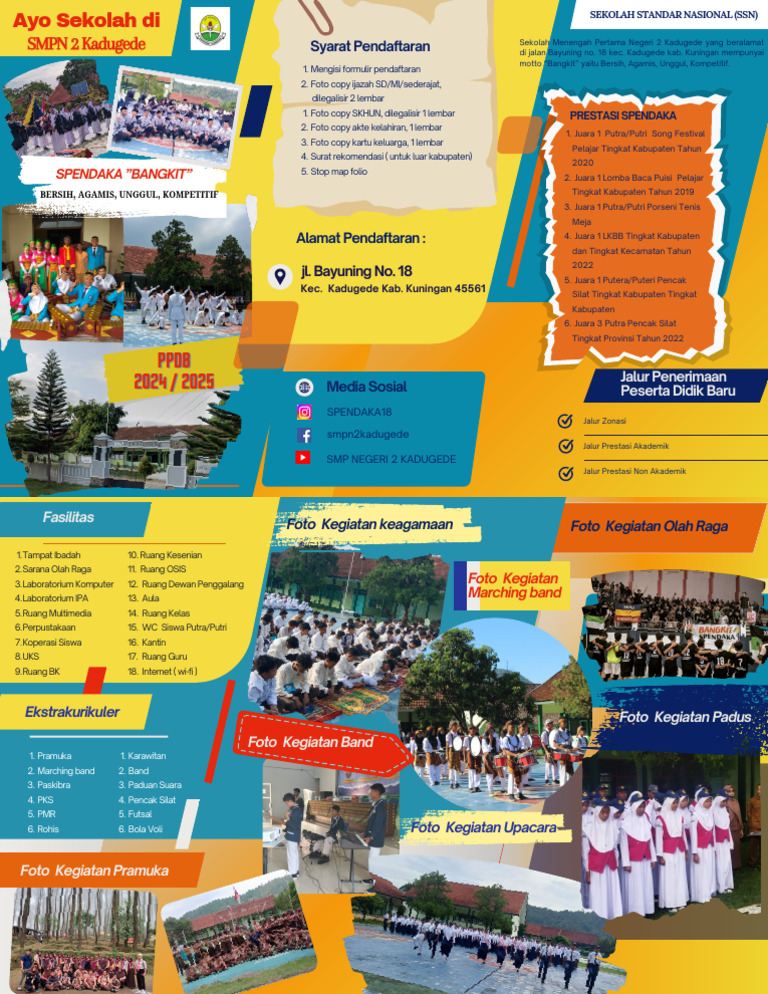 Brosur PPDB SMPN 2 KDG | PDF