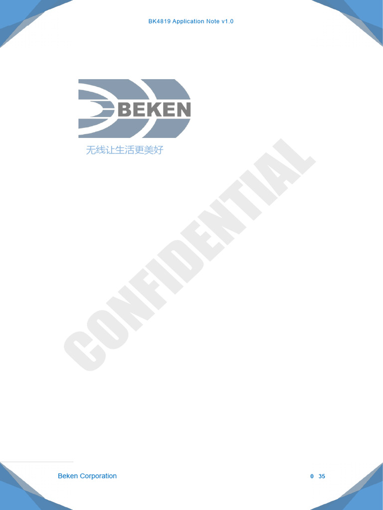 BK4819 Application Note v1.0 | PDF
