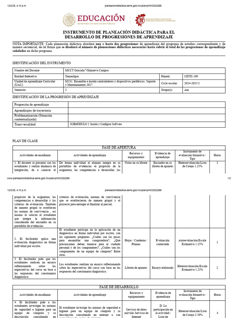 M1. S1. P1 - GVC 2425-2 | PDF | Cuestionario | Internet