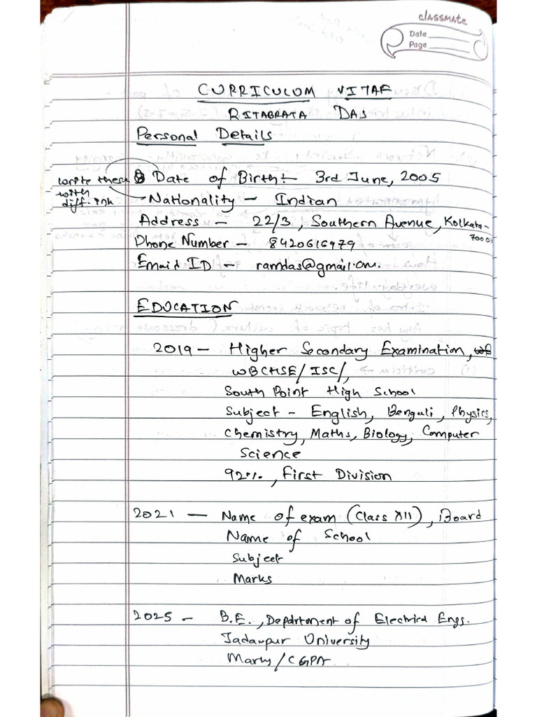 CV and Cover Letter | PDF