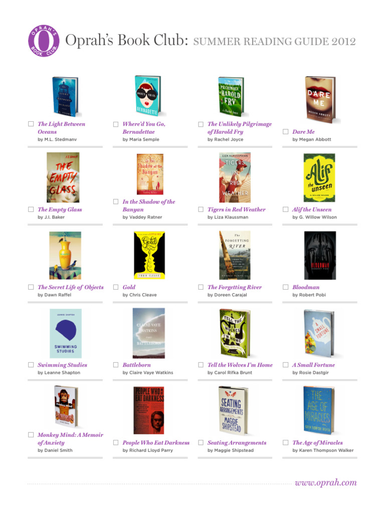 Obc Summer Reading Guide 2012 | PDF | American Writers