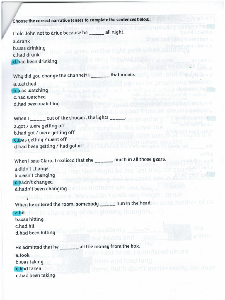 Answers To Week 1 Friday Activities | PDF