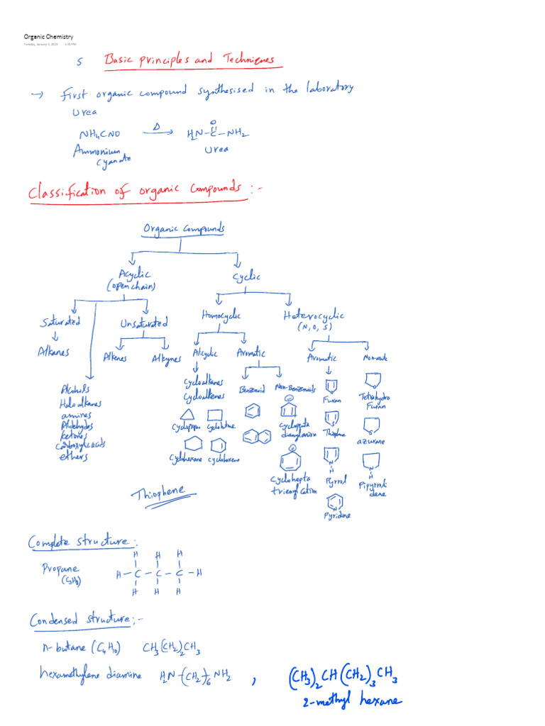 Organic Chemistry GOC | PDF