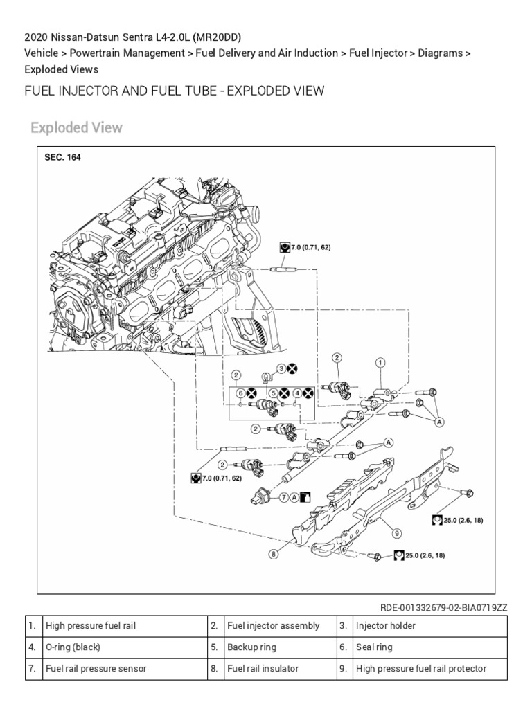 Fuel Injector and Fuel Tube - Exploded View (Fuel Injector) - ALLDATA ...