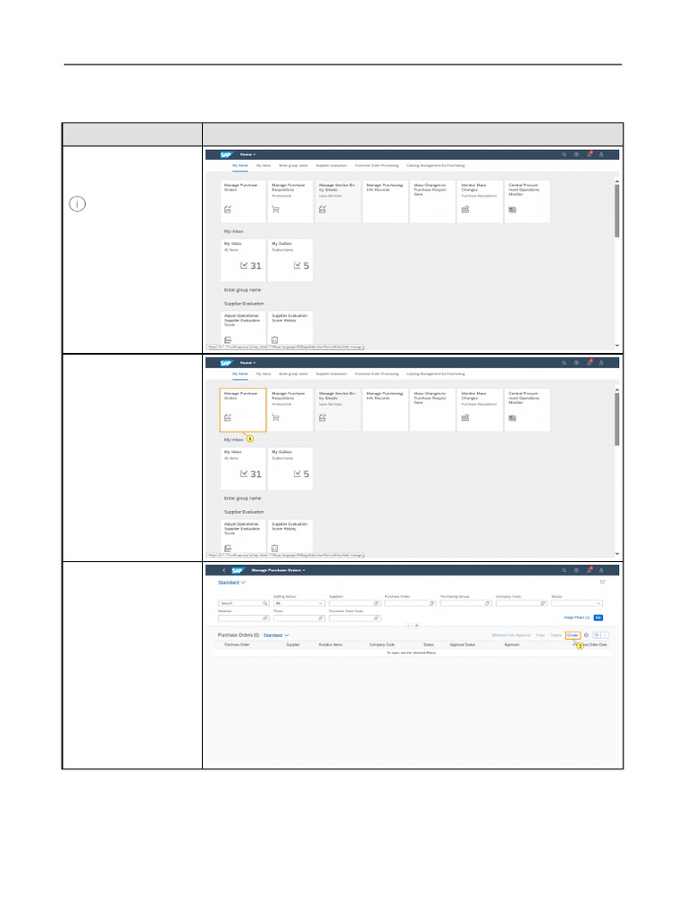 How to Create Purchase Orders in 1FM | PDF