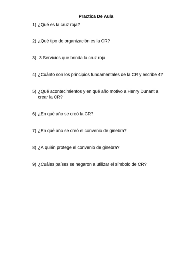 Practica de Aula | PDF