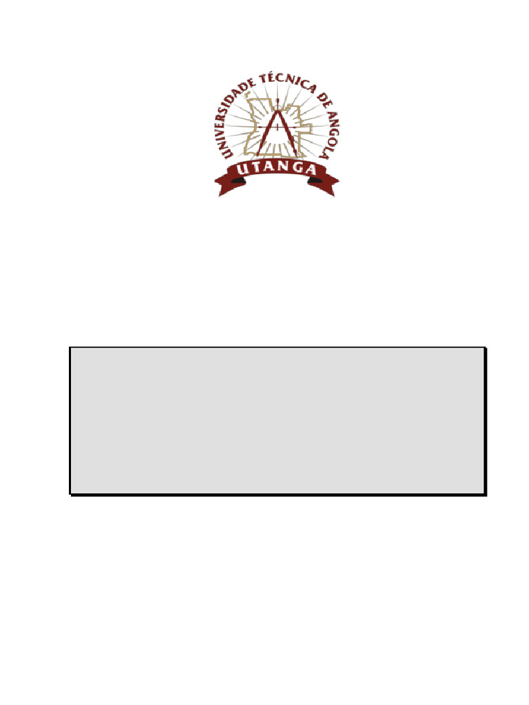 Regulamento Acadêmico da UTANGA | PDF | Aprendizado | Universidade