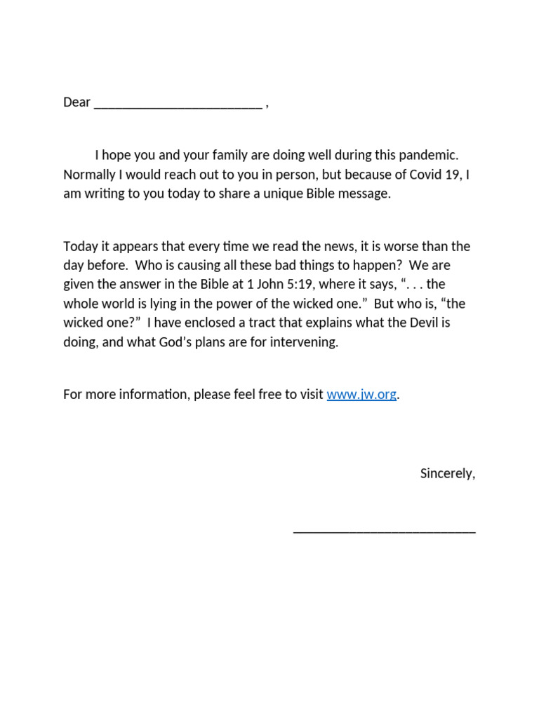 Mom's Tract Template | PDF