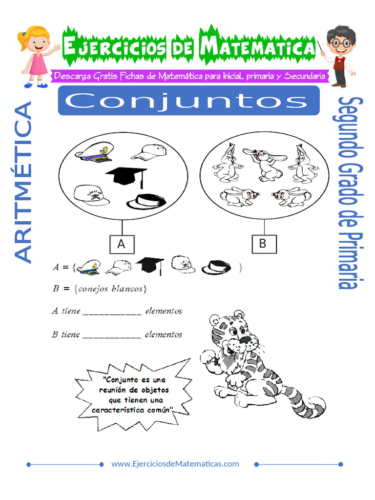 Diagramas de Venn para Primaria | PDF