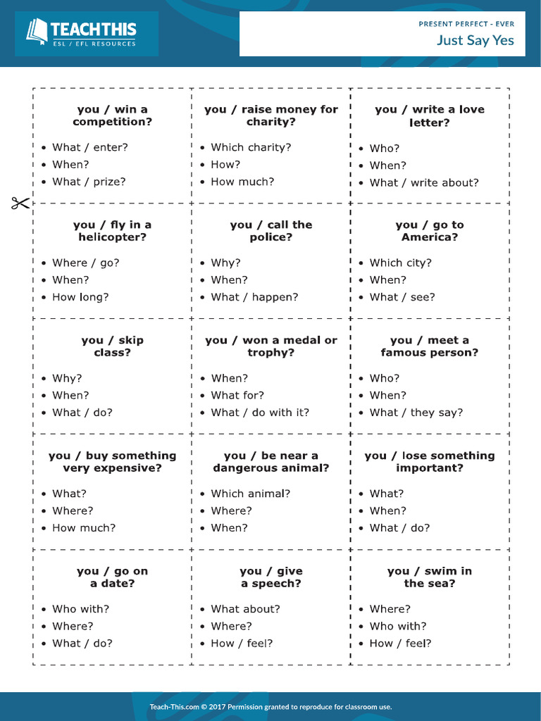 Just Say Yes - Ss | PDF