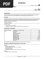 Package Insert - API 50 CHL Medium | PDF | Infection | Microbiology