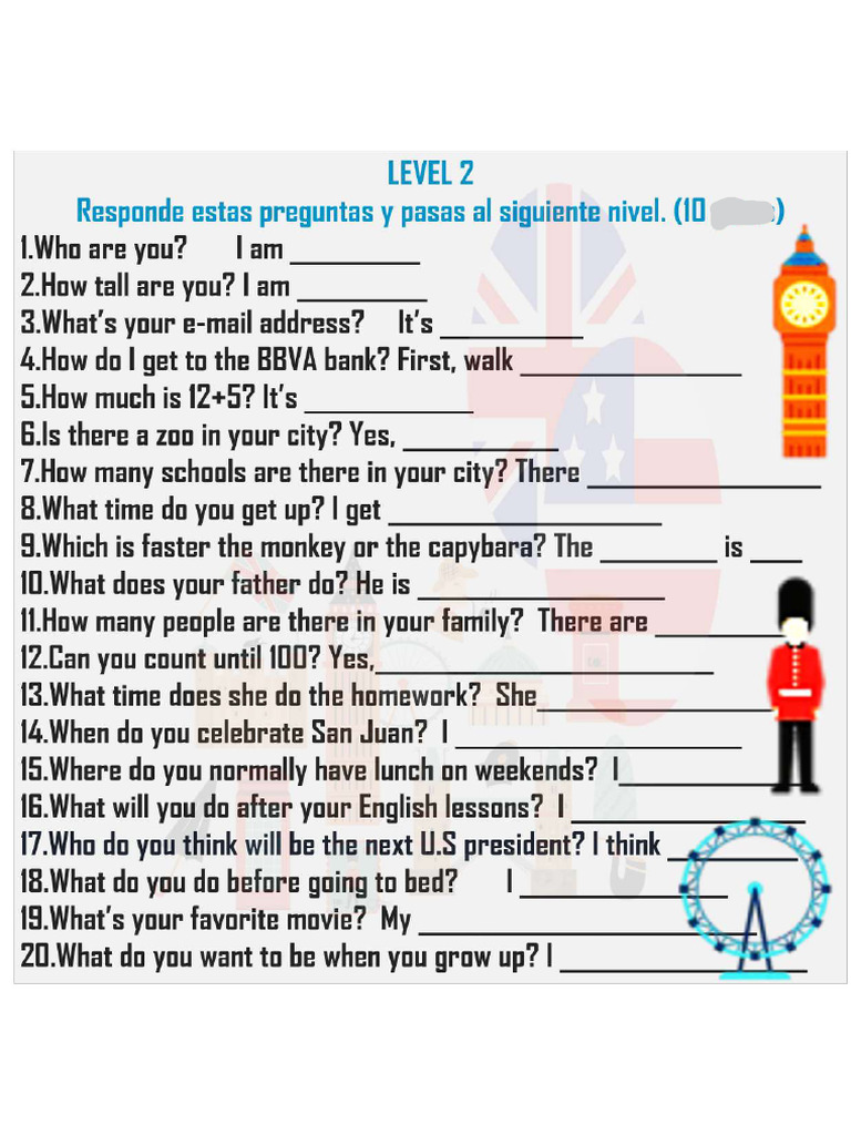 Basic Questions Level Ii | PDF