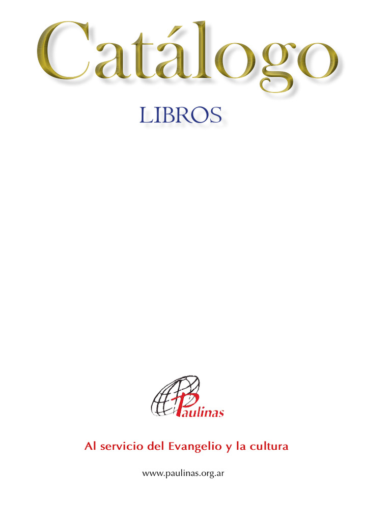 Paulinas Catalogo Libros | PDF | Biblia | Papa Francisco