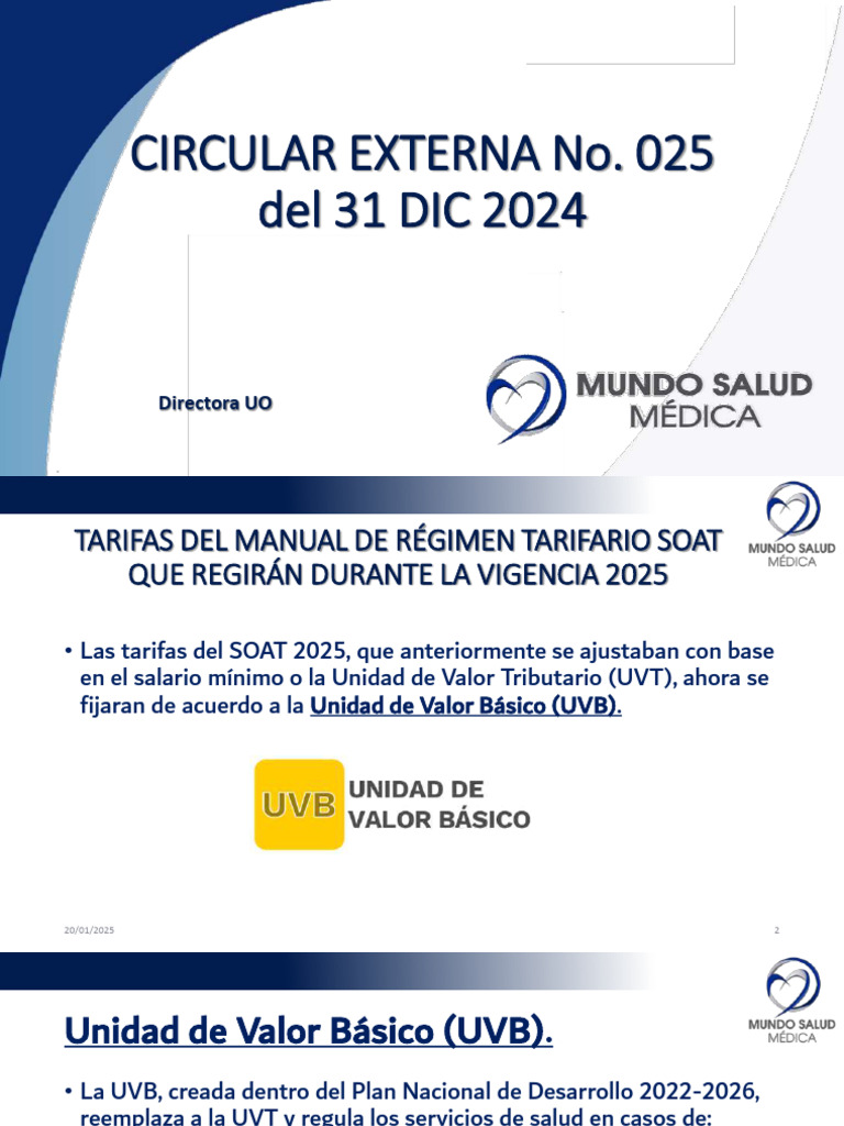 Circular 025 | PDF | Politica social | Medicina