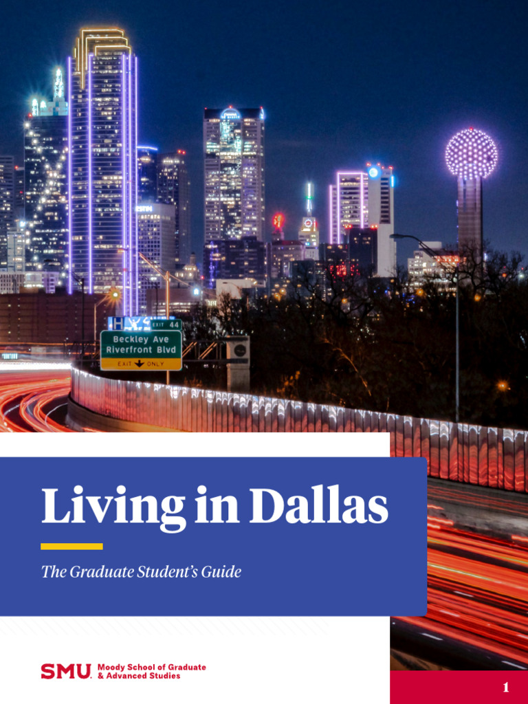 SMU Moody Dallas Guide 2024 Revamp | PDF | Cost Of Living | Dallas