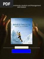 Essential of Investments | PDF | Investing | Efficient Market Hypothesis