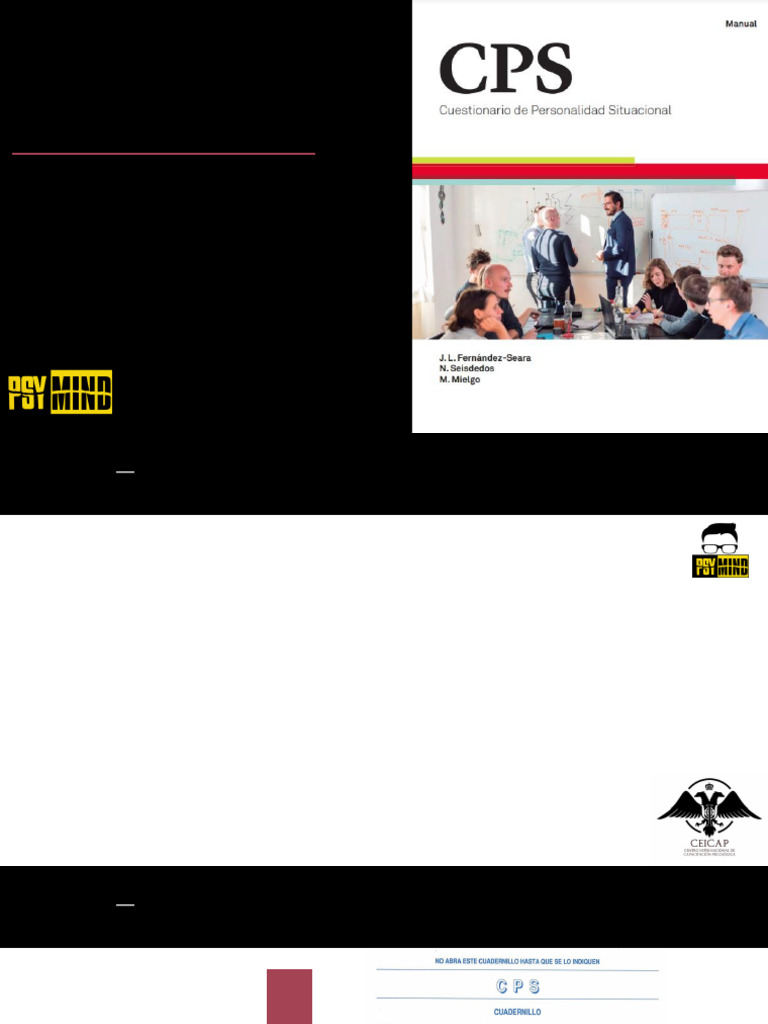 CPS | PDF | Sicología | Ciencias del comportamiento