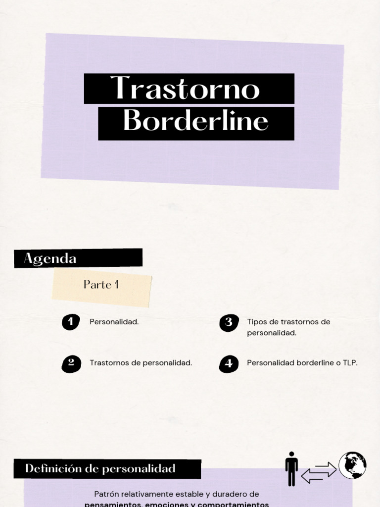 Trastorno Límite de la Personalidad: TLP | PDF | Trastorno límite de la ...