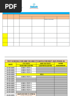 Jaipur DTS Schedule + Pamphlet-1 | PDF | Materials | Materials Science