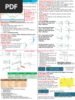 Formula Sheet - Physics Class 10 CBSE | PDF | Teaching Methods & Materials