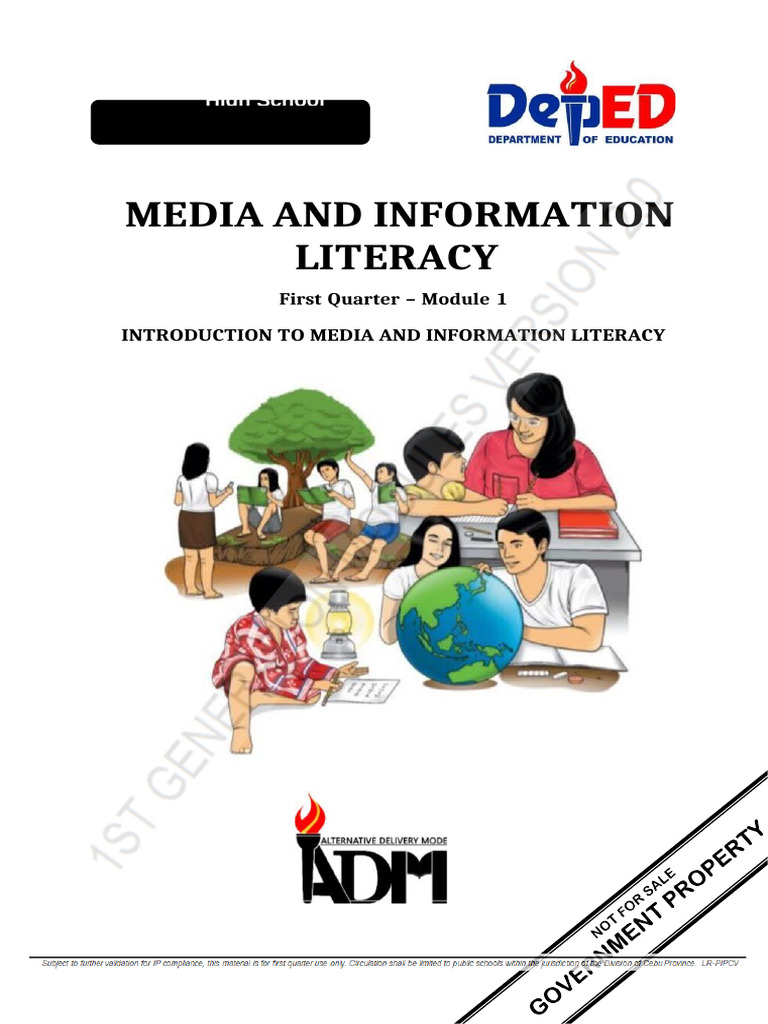 Module 1 Mil First Quarter Final | PDF | Communication | Information