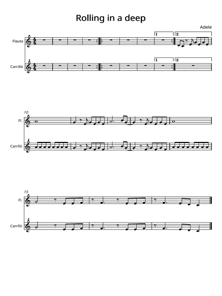 Adele's "Rolling in the Deep" Analysis | PDF