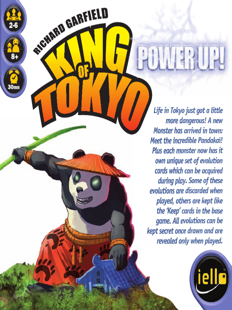 King of Tokyo Rules-US-13-08 | PDF | Gaming | Tabletop Games