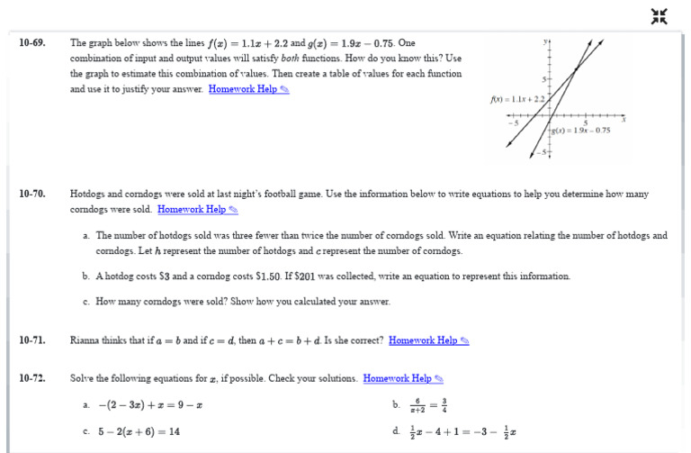 CPM Ebooks - CC Course 3 (MN) Lesson 10.2.3 | PDF