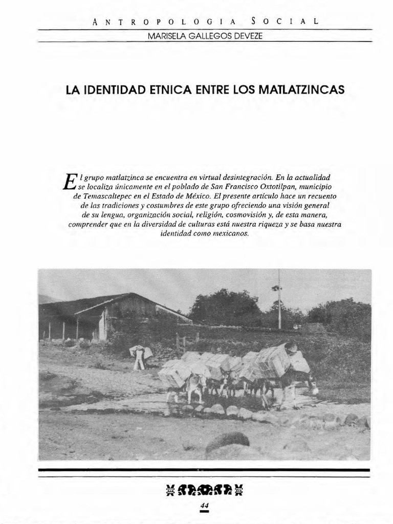4 La Identidad Etnica | PDF | México