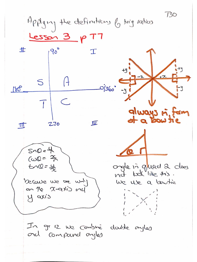 Gr 12 Trig Th of Pyth Lesson 3 Ex 3_250218_212958 | PDF