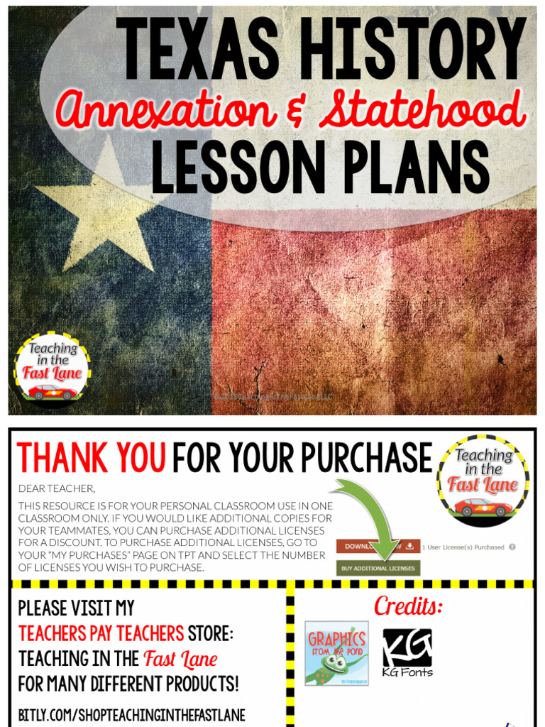 Annexation & Statehood: Lesson Plans | PDF | Microsoft Power Point ...