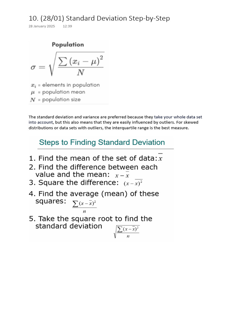 Standard Deviation | PDF