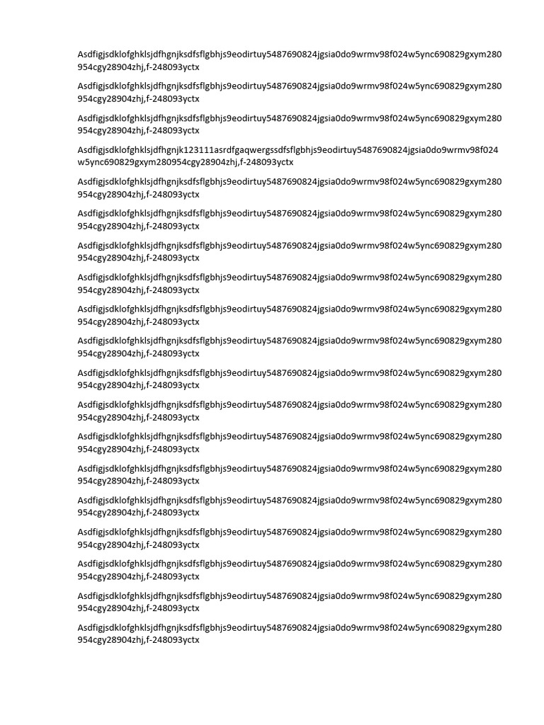 Random Text String Analysis | PDF