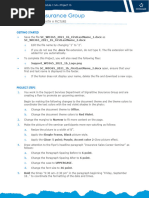 SAM Capstone Project 1a Overview | PDF | Paragraph | Text