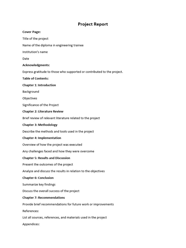 project-report-format-pdf