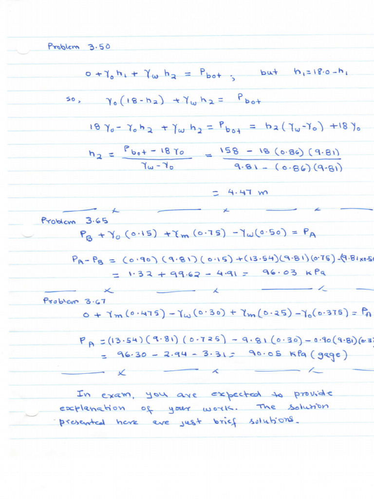 Chapter 3 Practice Problems | PDF