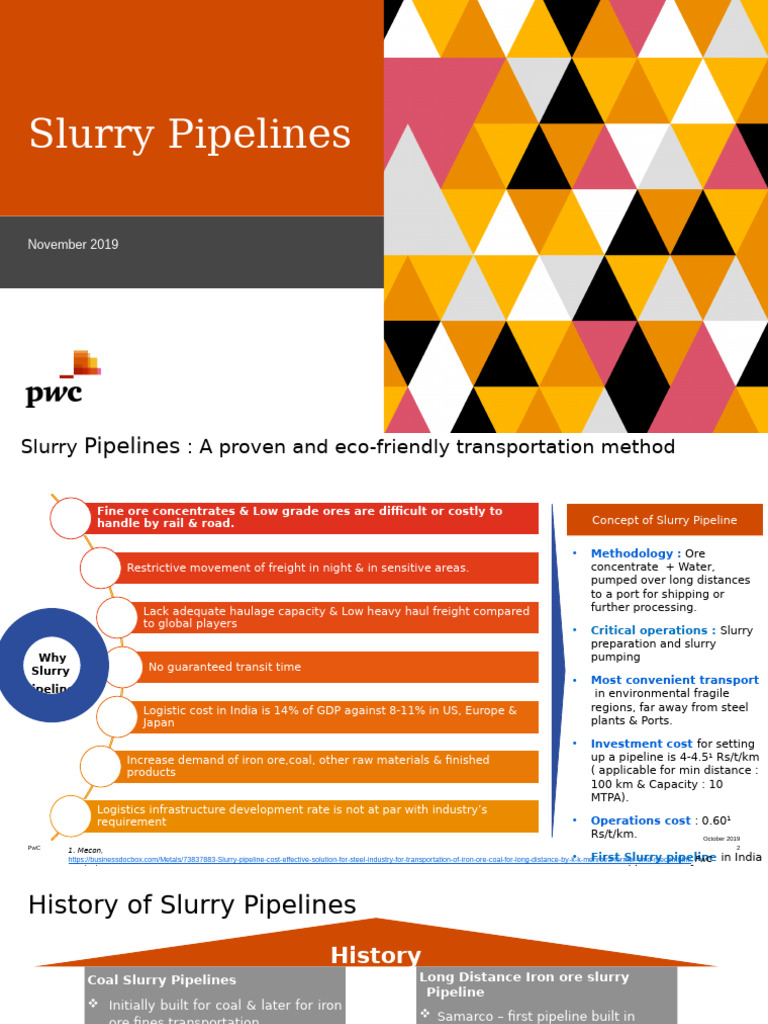 Eco-Friendly Slurry Pipeline Solutions | PDF | Pump | Corrosion