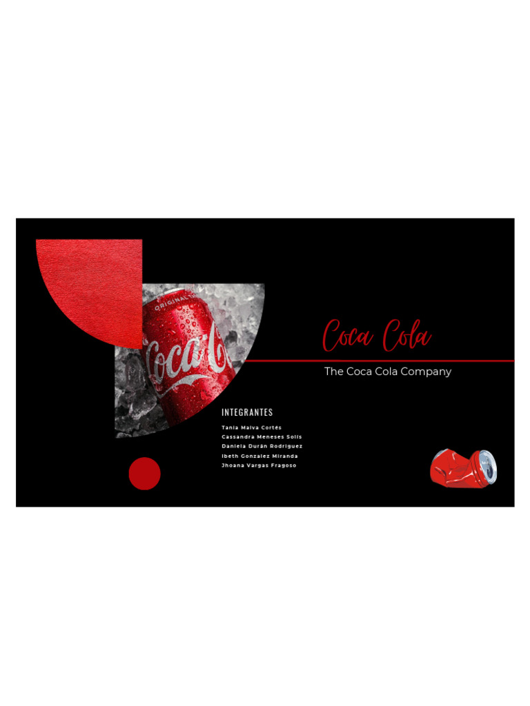 Coca Cola | PDF | Coca Cola