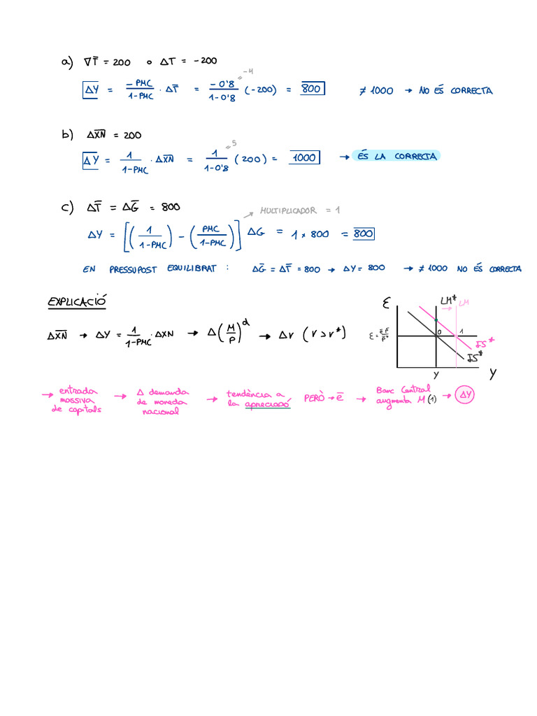 Práctica T.4 Macro I | PDF