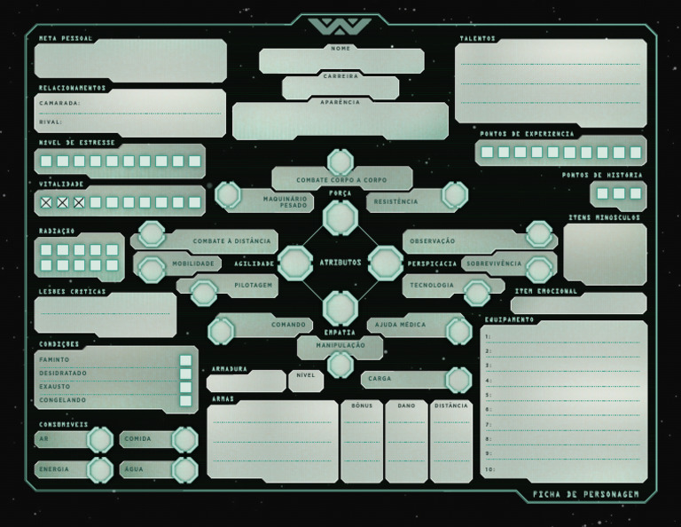 Atributos de Personagens em Combate | PDF