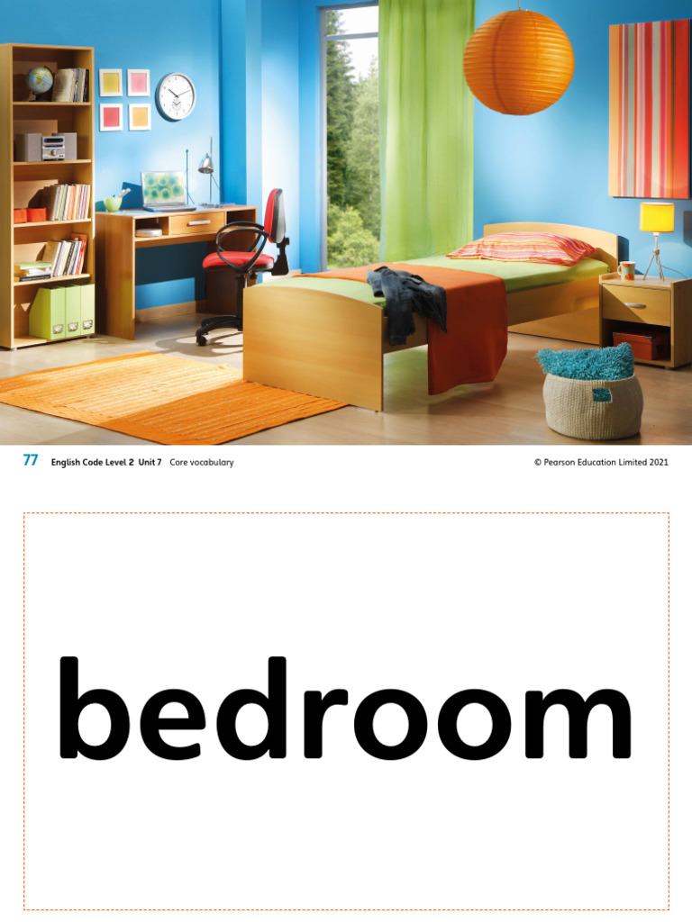 English Code BrE L2 Picture Cards Vocabulary U7 | PDF